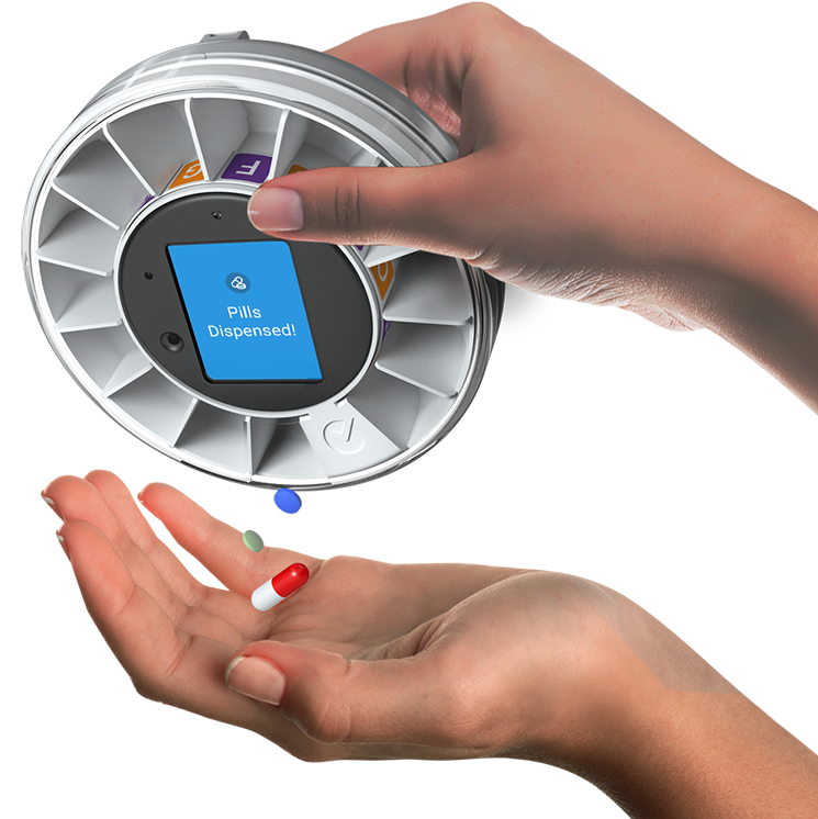 Dose Flip Med Dispenser – Assisted Living Technologies, Inc.